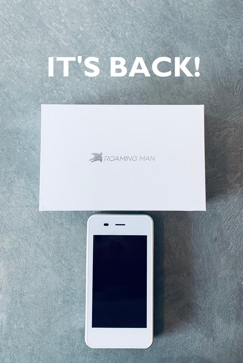 Restock Now - ROAMING MAN WIFI HOTSPOT IS BACK